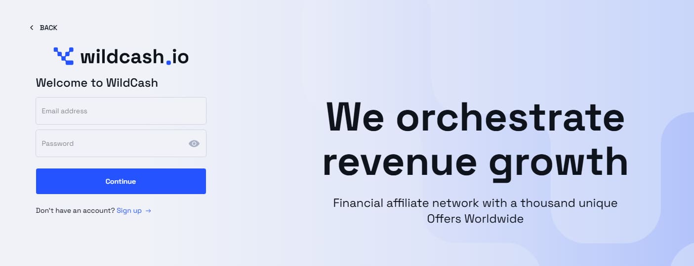 Log In — Access Your WildCash Account | wild-cash